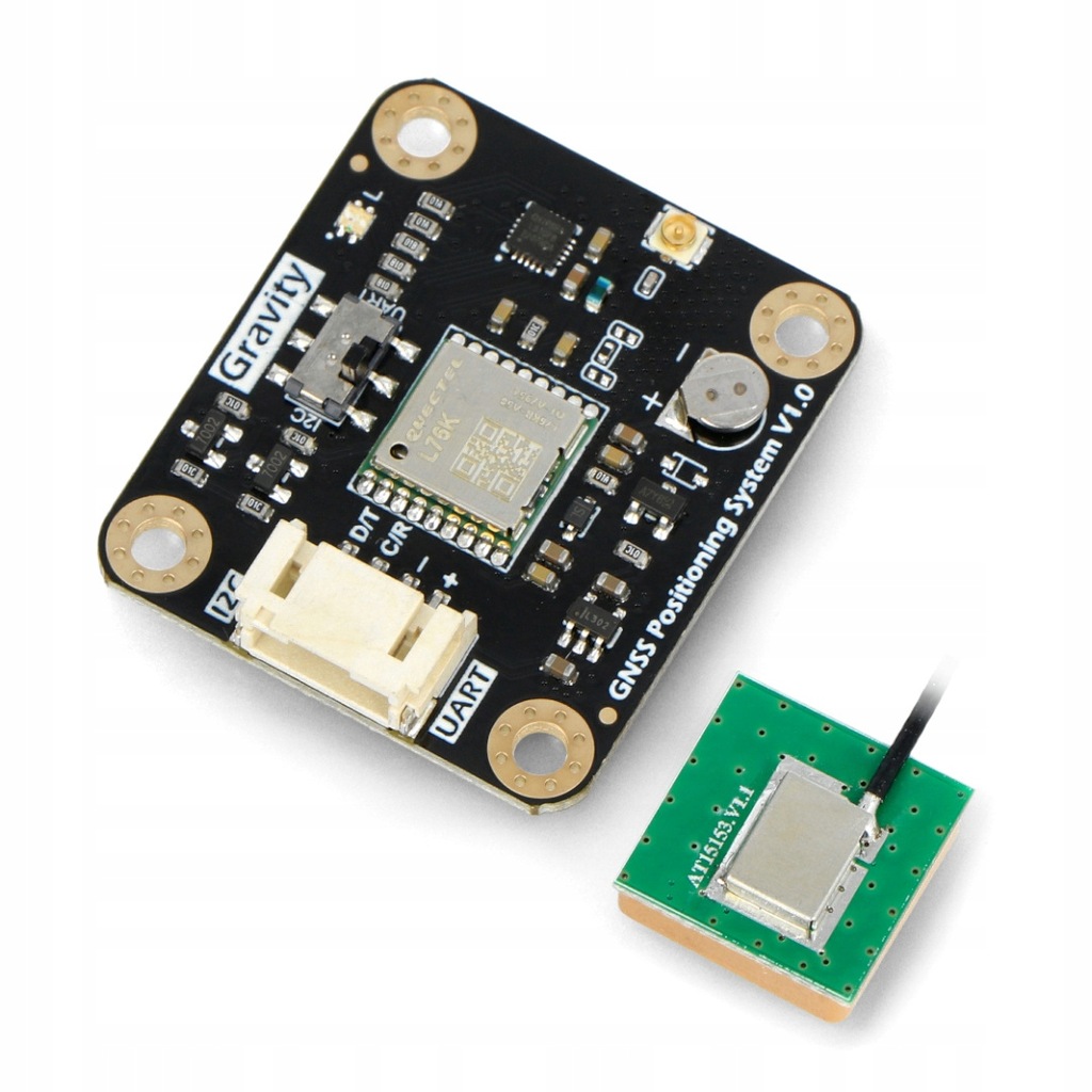 Gravity - moduł odbiornika GNSS GPS BeiDou - I2C/UART - DFRobot TEL0157 - 14776924376 ...