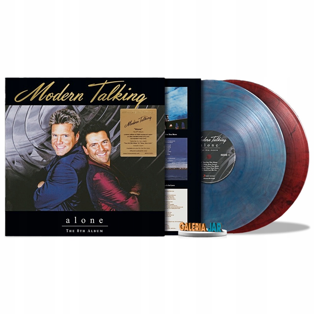 Modern Talking Alone The 8th Album Blue\Red 2LP - 12632424349 - oficjalne archiwum Allegro