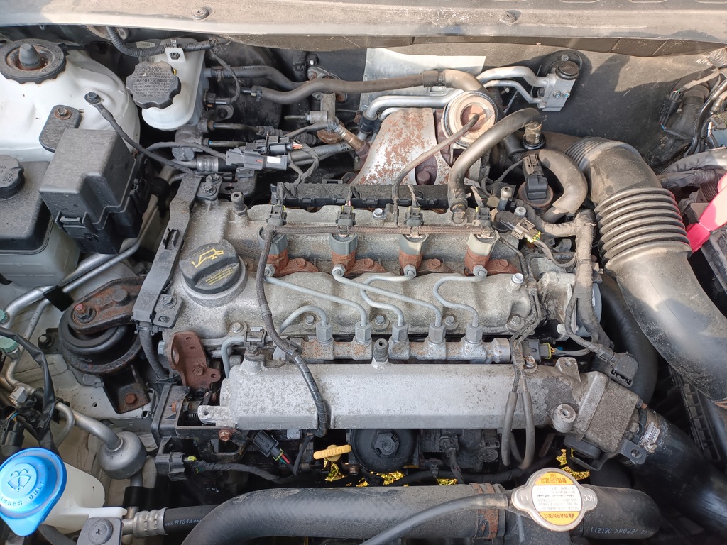 silnik 1.6 crdi Kia Soul D4FB SPRAWNY DIESEL Z POMPĄ KOLEKTORAMI ...