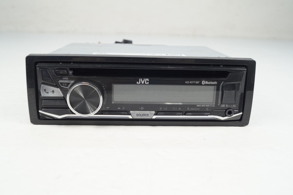 RADIOODTWARZACZ JVC KD-R771BT 1-DIN SUPER STAN - 13403641660 - oficjalne archiwum Allegro
