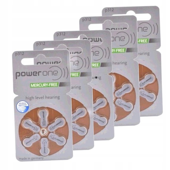 * Baterie aparatów słuchowych Varta 312 MF 30szt - 14981636799 - oficjalne archiwum Allegro