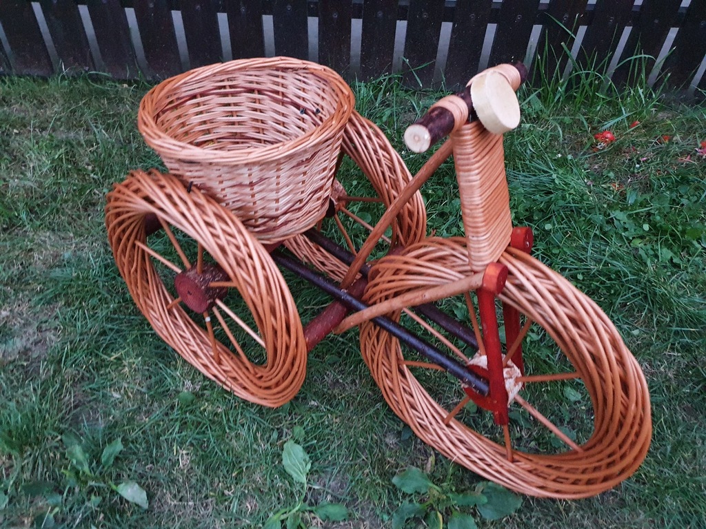 ROWEREK KWIETNIK WIKLINOWY JASNY DUŻY OKAZJA! - 12613800833 - oficjalne ...