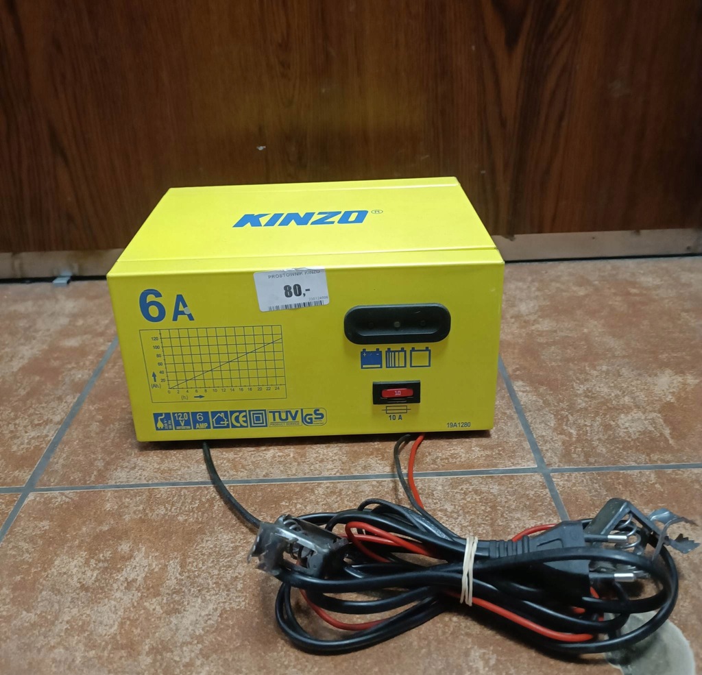 PROSTOWNIK KINZO 12V 6A 19A1280 - 13679680518 - oficjalne archiwum Allegro