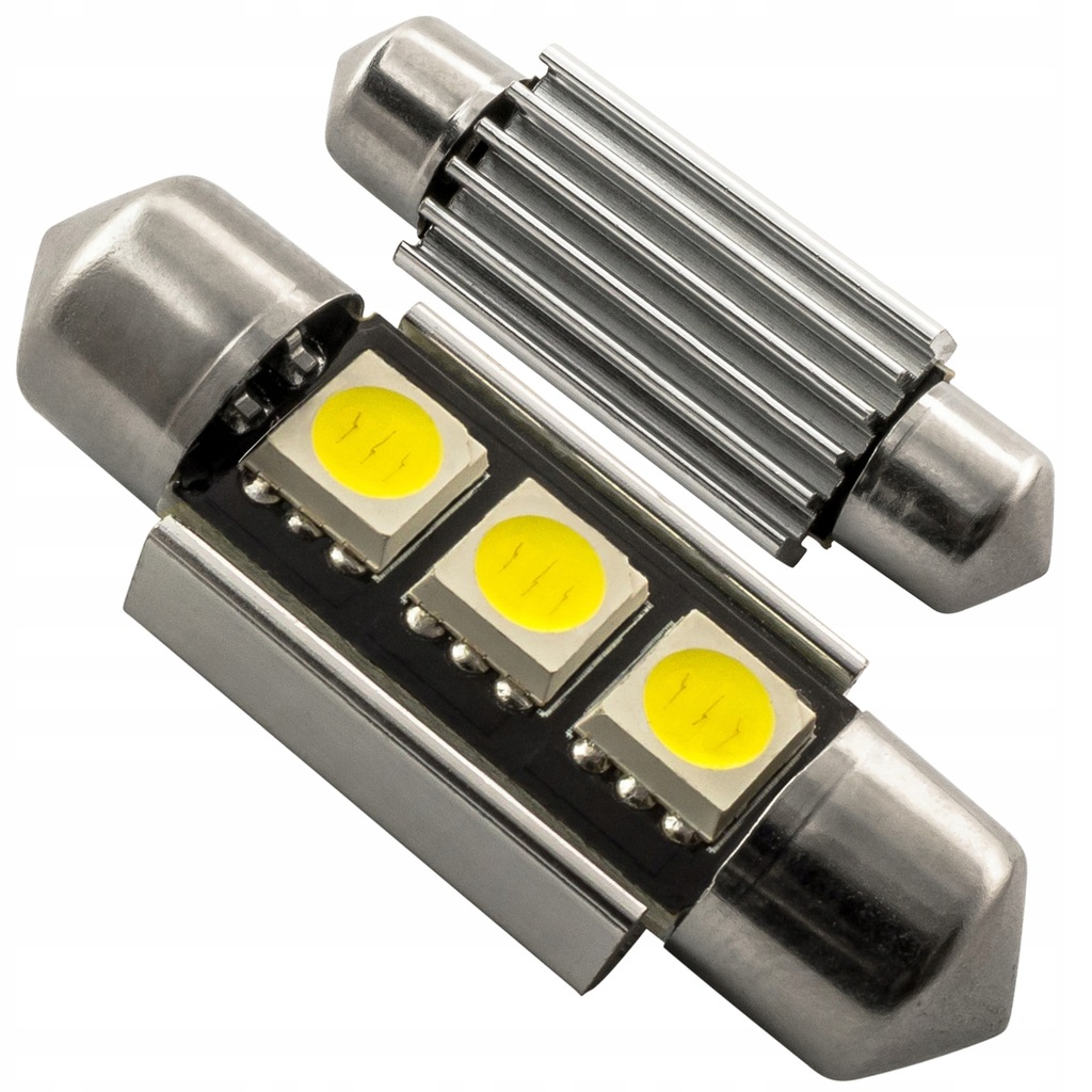 PODŚWIETLENIE C5W C10W 36mm 3 LED SMD 5050 WNĘTRZA - 9527850062 - oficjalne archiwum Allegro