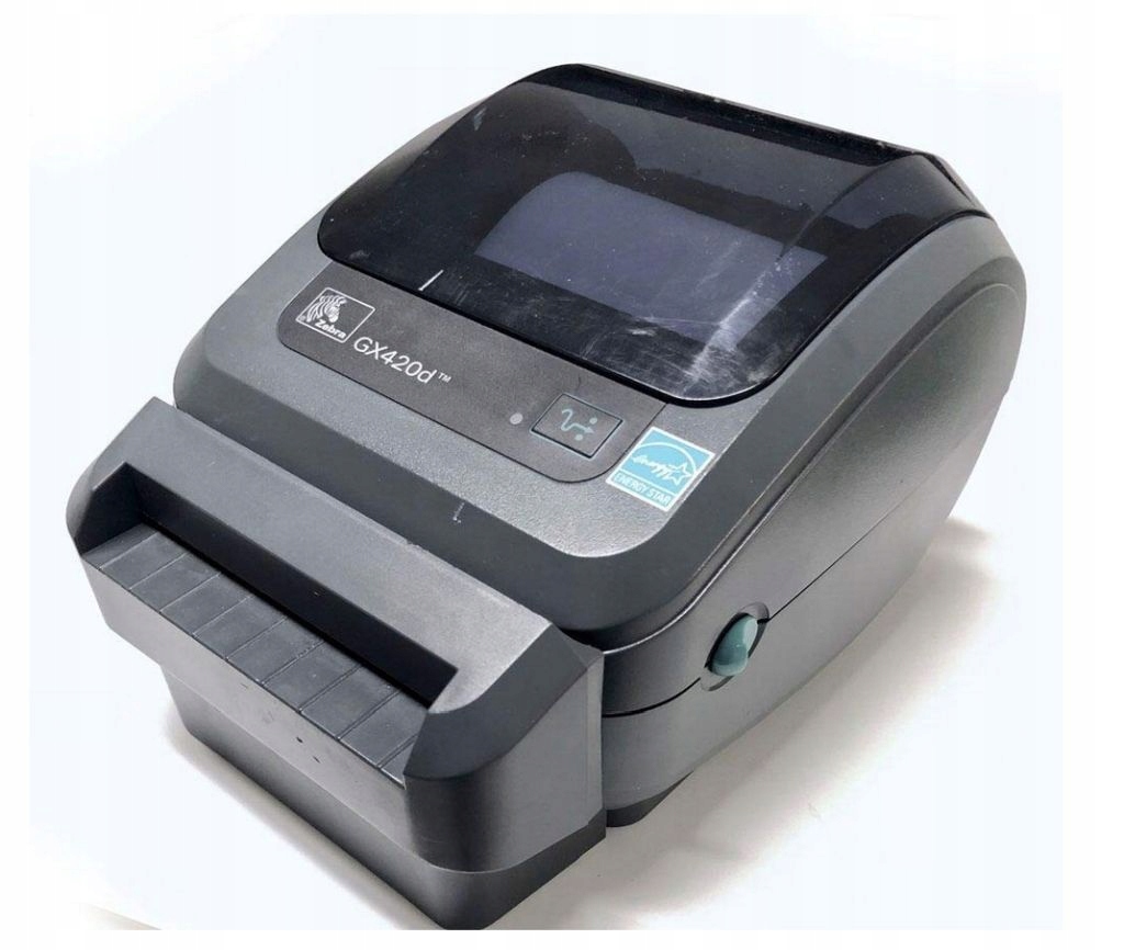 DRUKARKA TERMICZNA ZEBRA GX420d GILOTYNA LAN SIEĆ - 12331232745 ...