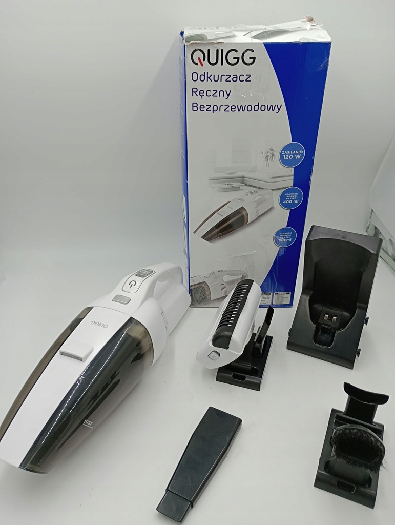 ODKURZACZ RĘCZNY BEZPRZEWODOWY QUIGG - 13537848961 - oficjalne archiwum ...