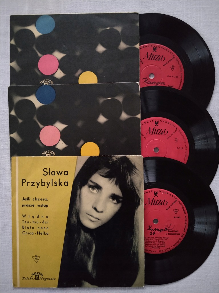 Winyle, single vintage lata '60 Sława Przybylska - 13175529582 ...