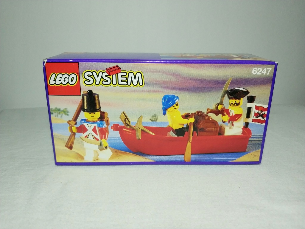 6247 Lego Pirates Bounty Boat nowy MISB 1992 - 9130068104 - oficjalne ...