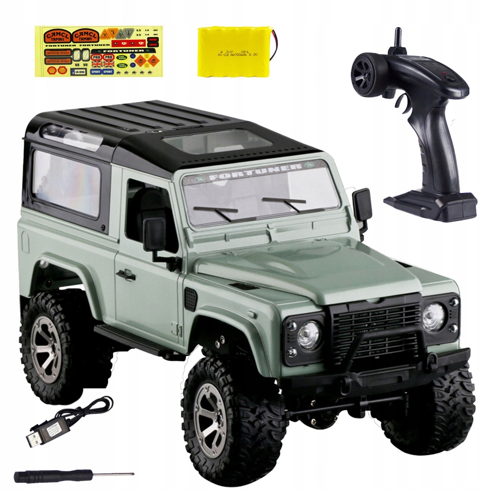 SAMOCHÓD ZDALNIE STEROWANY JEEP TERENOWY OFFROAD 4x4 AUTO W TEREN FAYEE ...