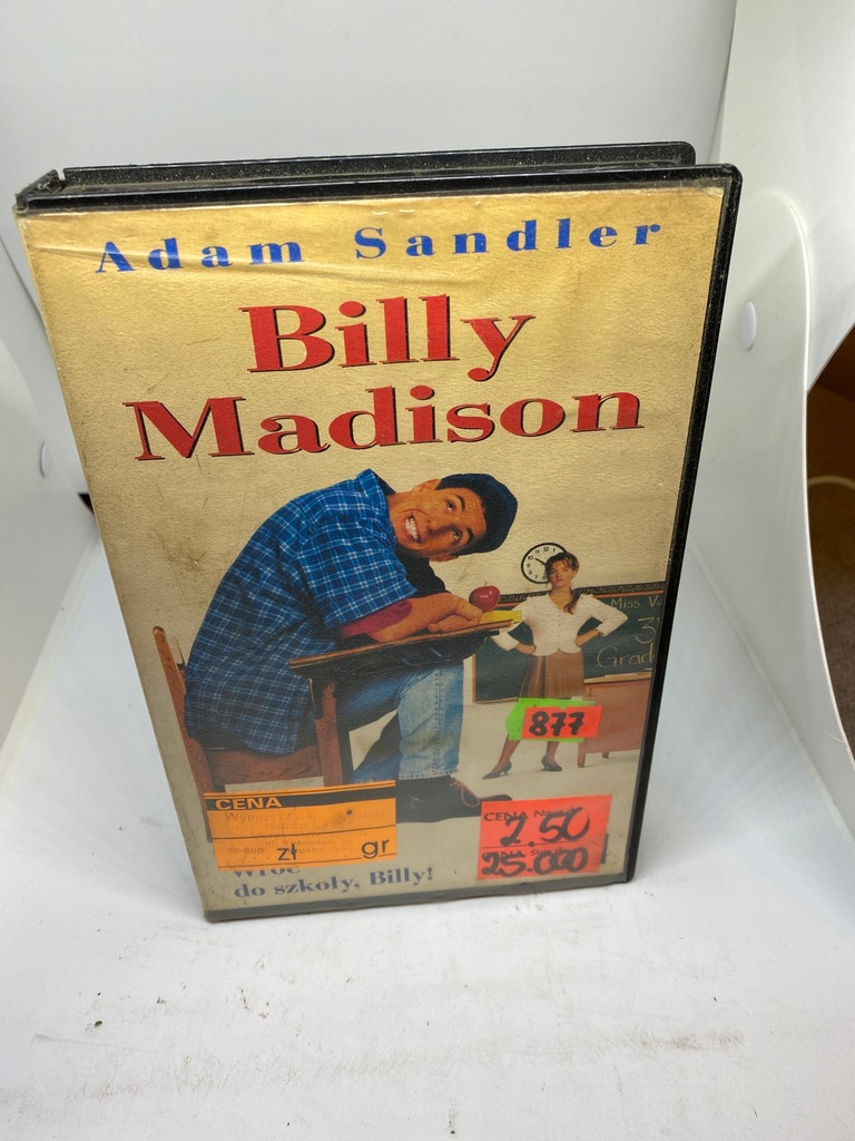 Billy Madison VHS Adam Sandler - 13116598343 - oficjalne archiwum Allegro