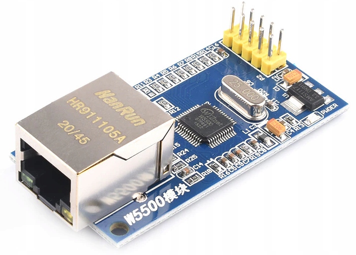 Arduino - Moduł Ethernetowy W5500 TCP/IP 51/STM32 - 12319172955 - oficjalne archiwum Allegro