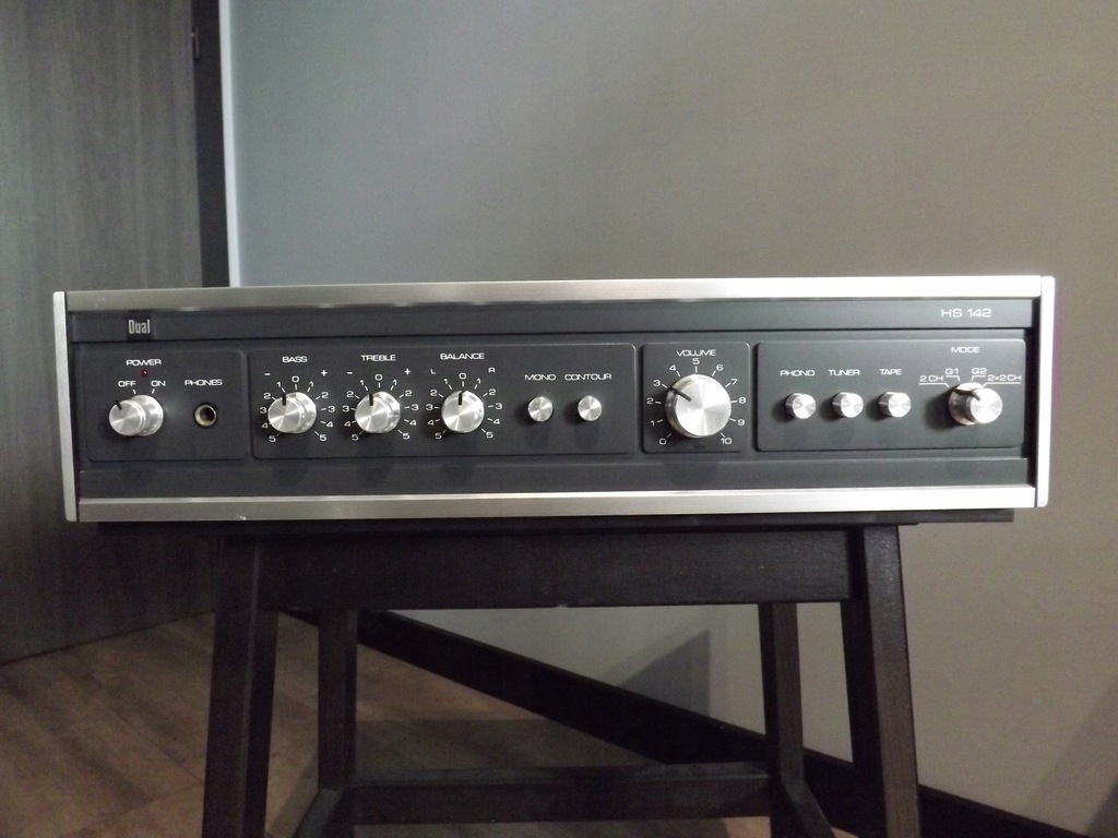 Dual HS 142 gramofon wzmacniacz - 12839793690 - oficjalne archiwum Allegro