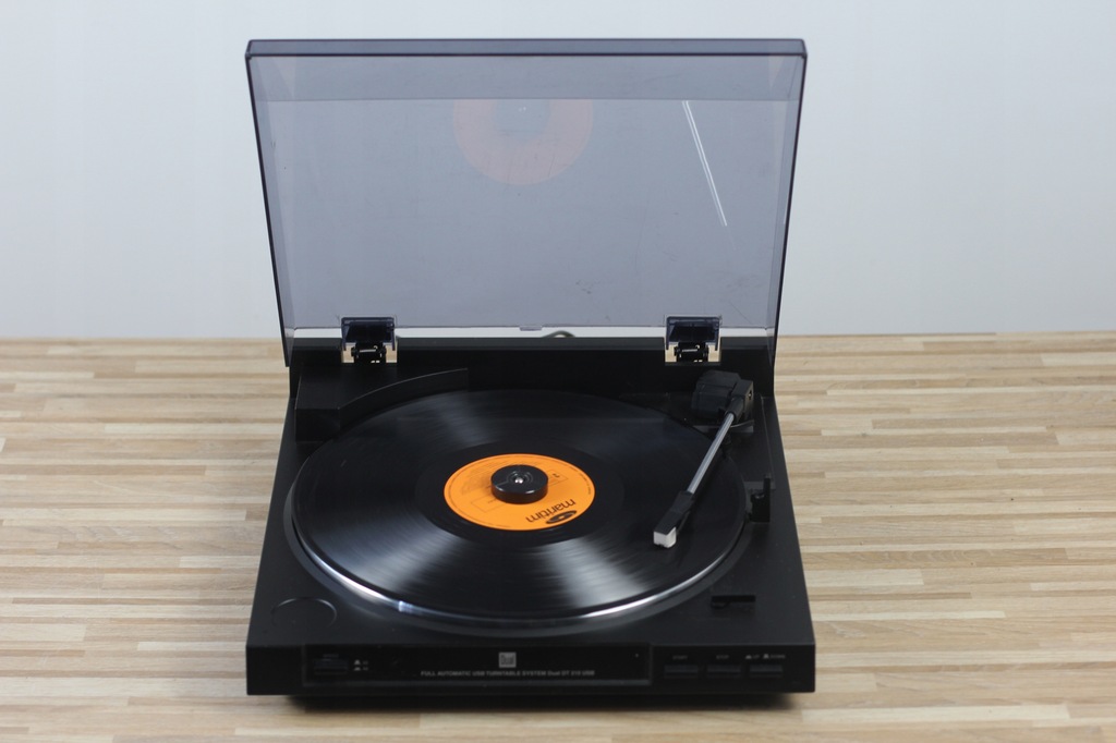 Gramofon Dual DT 210 czarny - 15404350495 - oficjalne archiwum Allegro