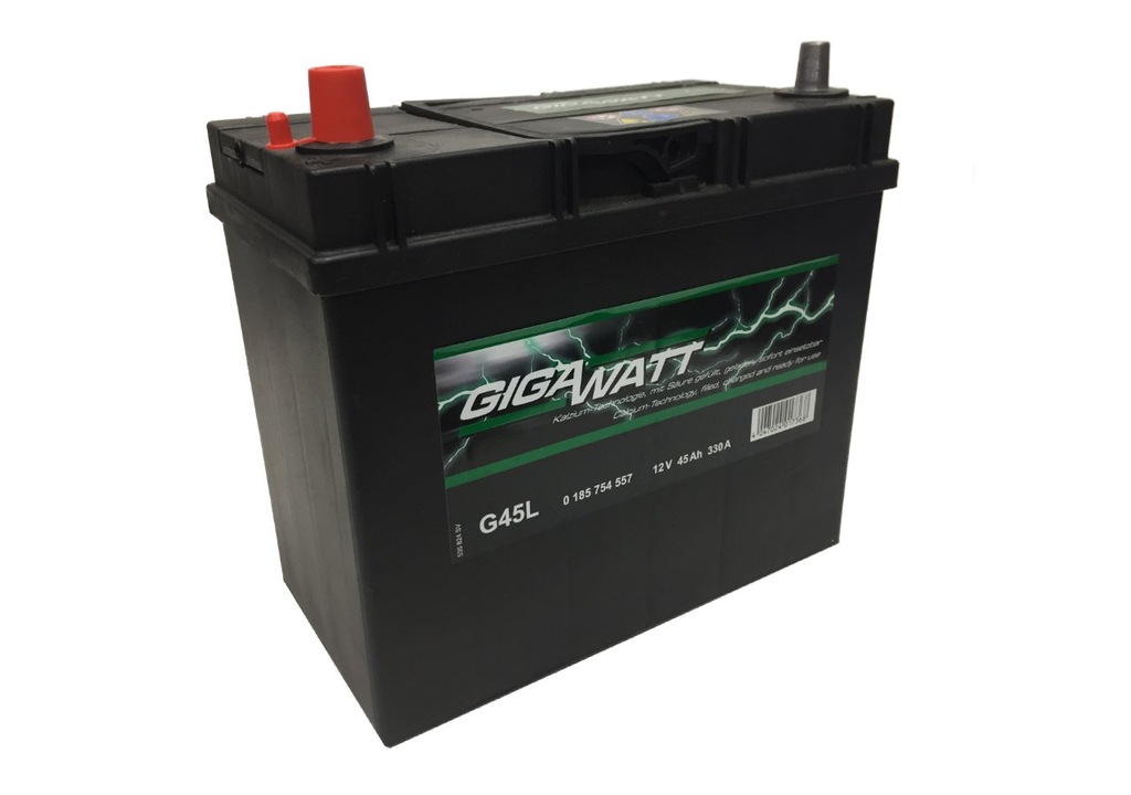Akumulator Gigawatt G45L 12V 45Ah 330A L+ - 8681654920 - oficjalne archiwum Allegro