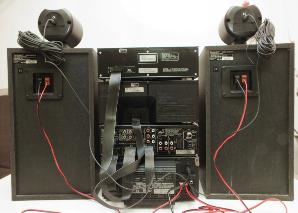 Wieża Technics SC-CH730 5.1 pilot 100% plomby gwar - 8005490480 ...