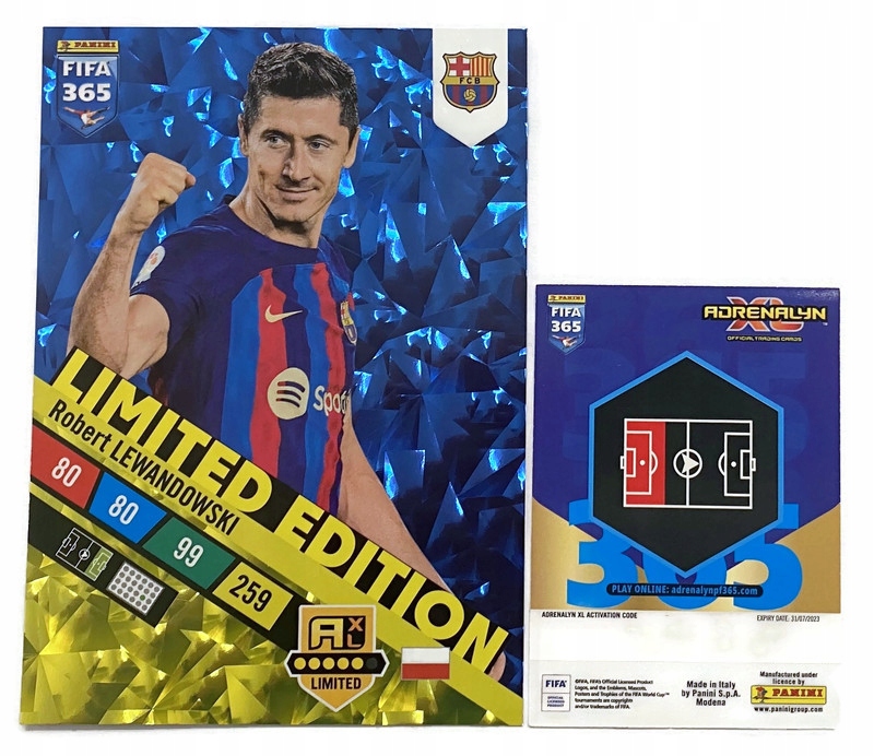 FIFA 365 2023 LIMITED XXL Lewandowski BARCELONA - 13110380686 - oficjalne archiwum Allegro