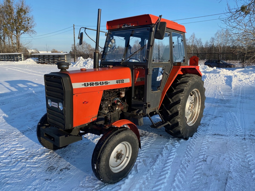 Traktor Ciągnik rolniczy URSUS C 4512 60 KM 1997r. - 13129538821 ...