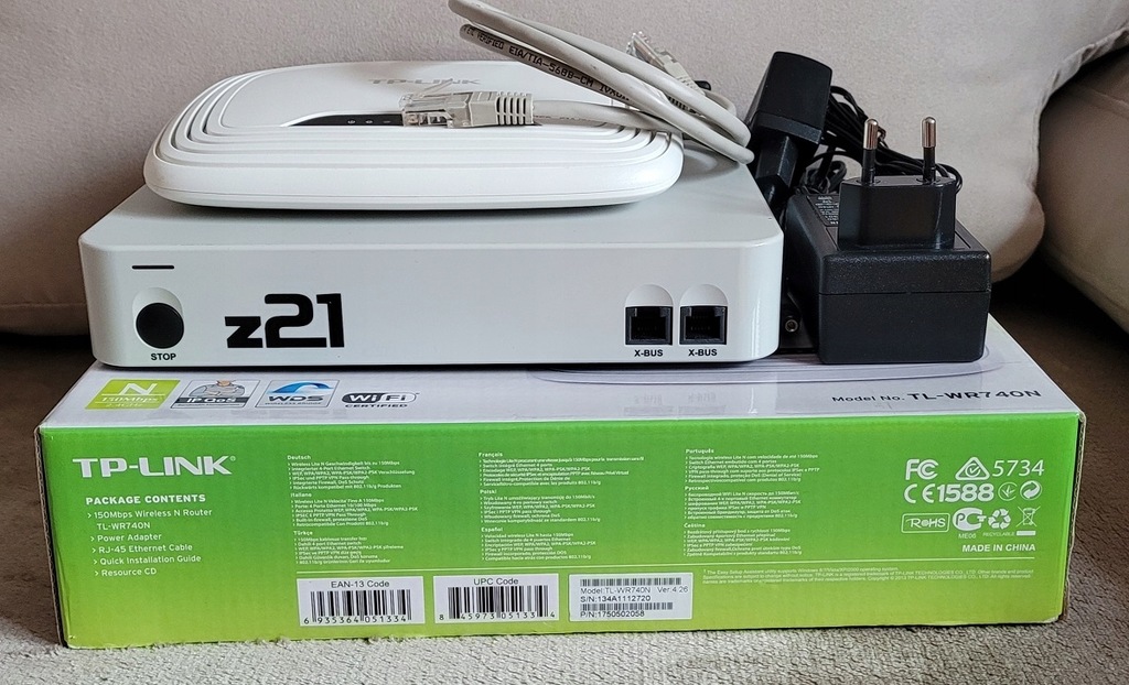z21 start zestaw cyfrowy WiFi - Roco / Fleischmann - 12326093154 ...