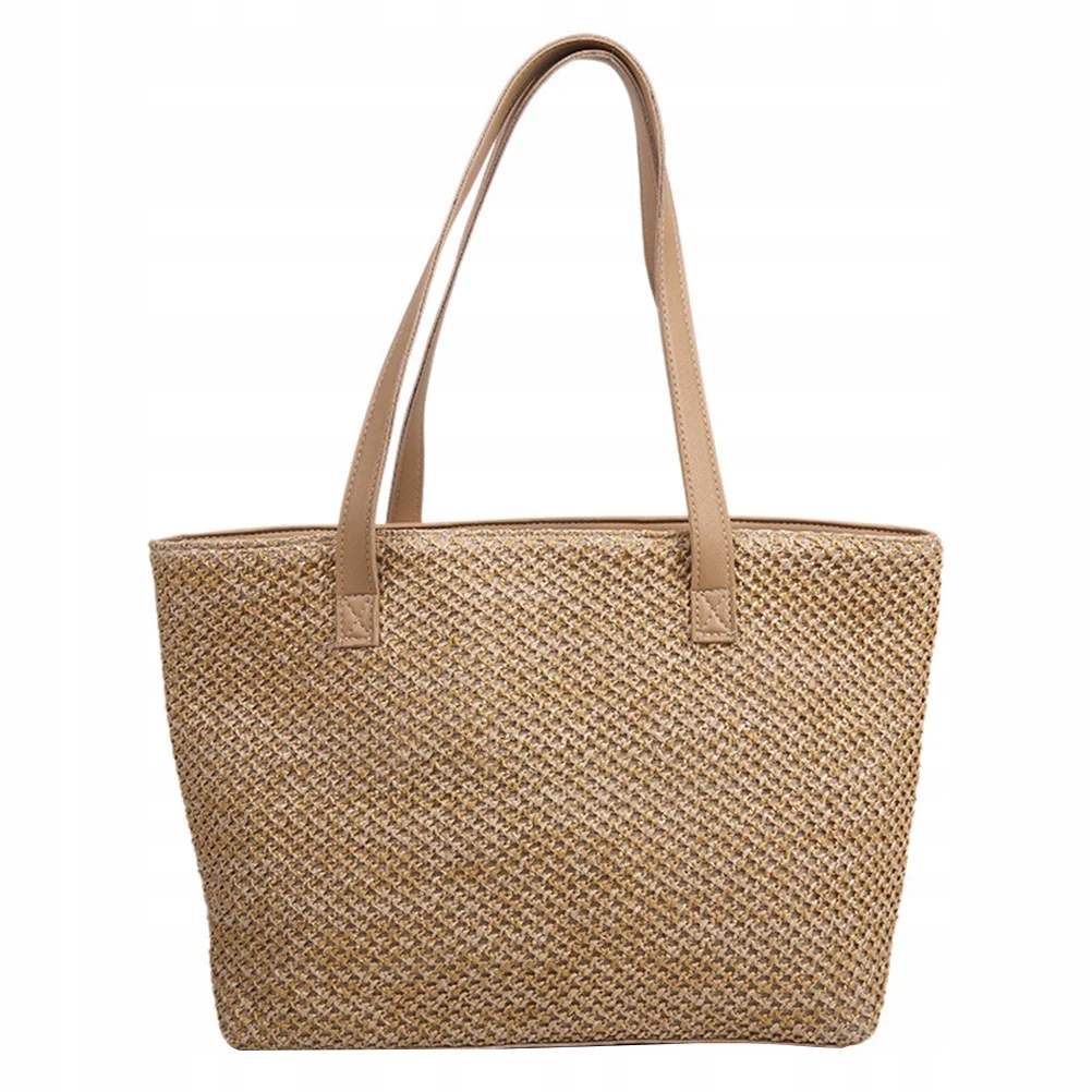 Handbag Beach Bags Women Lug Woven Big Tote - 13691007301 - oficjalne ...