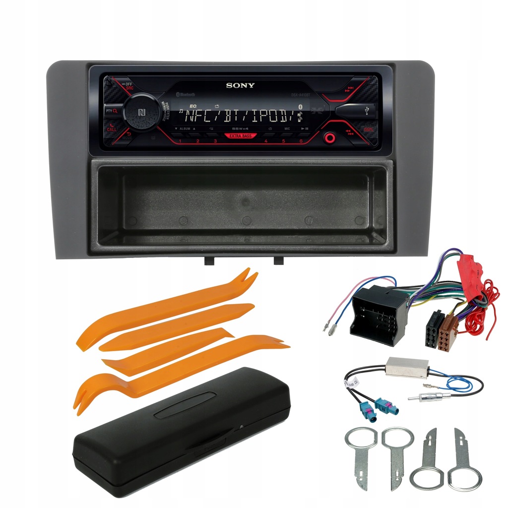 SONY DSX-A410BT RADIO BT USB AUDI A3 8P - 12185827593 - oficjalne archiwum Allegro