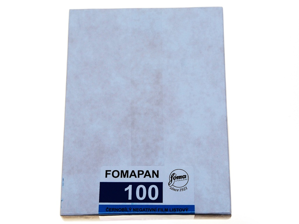 Foma Fomapan 100 4x5" 25 błona cięta do zdjęć - 10129881447 - oficjalne archiwum Allegro