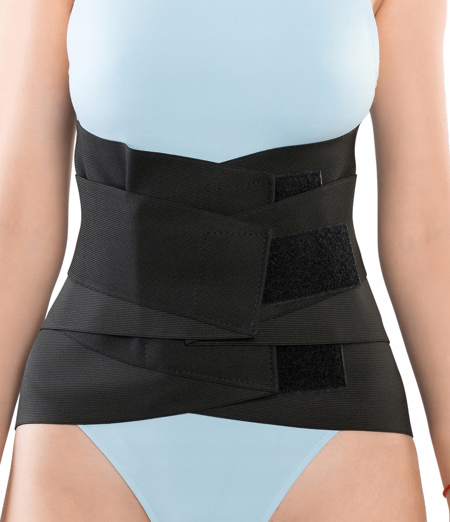 ORTOPEDYCZNA ORTEZA LĘDŹWIOWO-KRZYŻOWA ze stalkami - 9778731417 - oficjalne archiwum Allegro