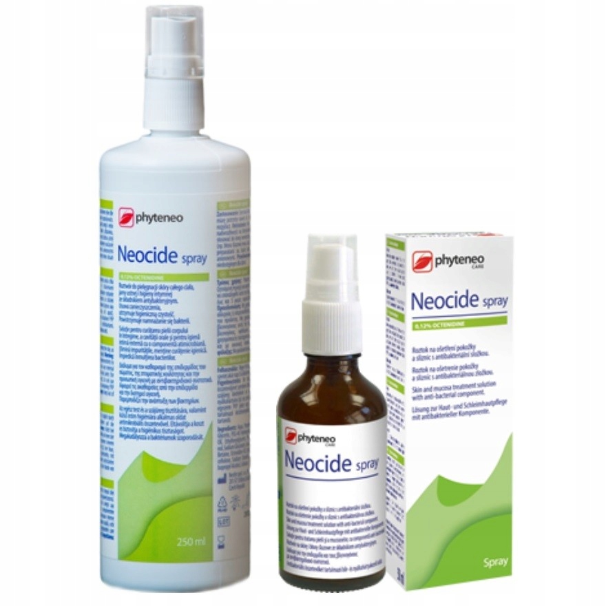 Купить Phyteneo Neocide Спрей раствор с октенидином 50 мл: отзывы, фото ...