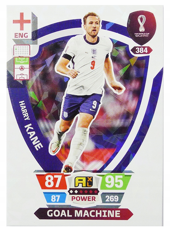 karty World Cup QATAR 2022 Goal Machine Kane 384 - 12750958512 ...