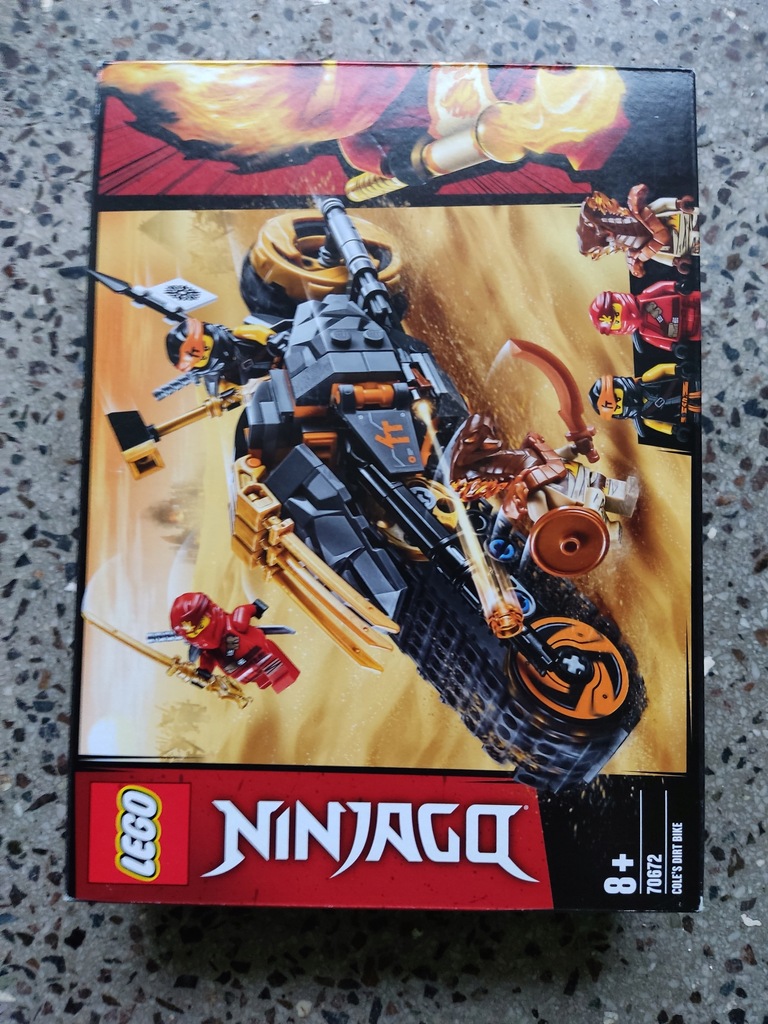 Lego Ninjago 70672 Motocykl Cole'a - 11673507335 - oficjalne archiwum ...