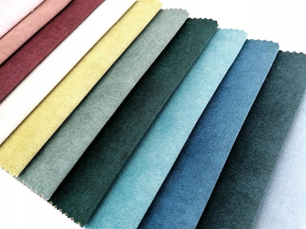 Tkanina CLOUD materiał obiciowy velvet PREMIUM TOP - 10798036586 - oficjalne archiwum Allegro