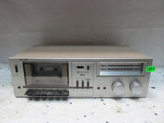 MAGNETOFON KASETOWY SHARP RT-10 - NR S897 - 14395274187 - oficjalne ...