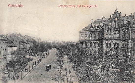 Allenstein- Olsztyn, Kaiserstrasse - 14857115256 - oficjalne archiwum Allegro