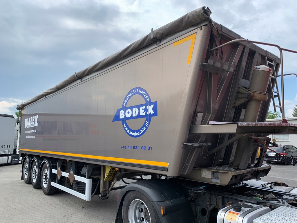 WYWROTKA -BODEX 50m3 2016 OSIE MERCEDES IDEALNA - 9515716017 ...