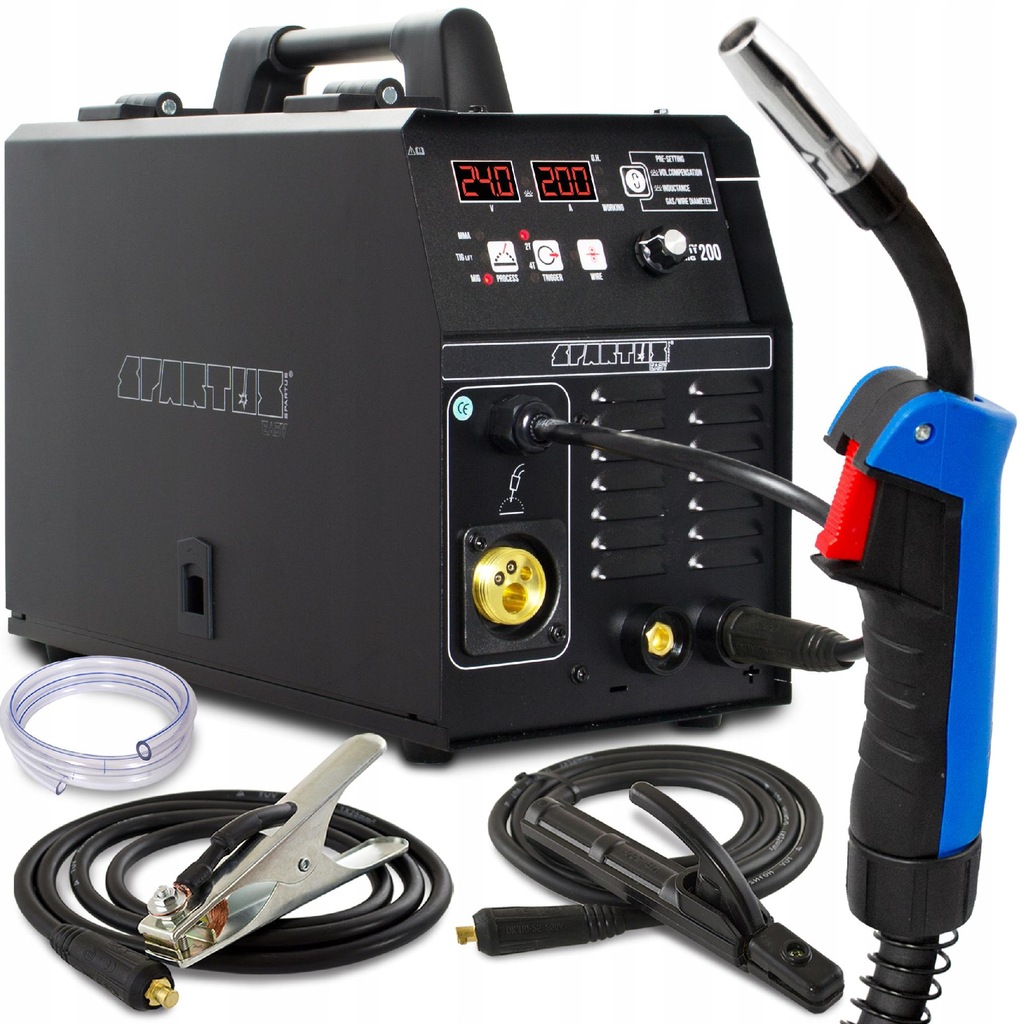 SPAWARKA MIGOMAT SPARTUS EASYMIG 200 MIG/MAG MMA - 13285387098 - oficjalne archiwum Allegro