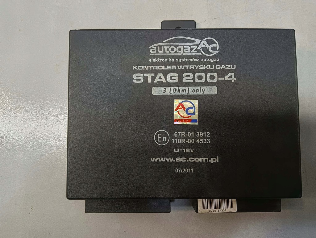 STEROWNIK GAZU VW PASSAT B5 1.6 FL STAG 200-4 - 12720960208 - oficjalne ...