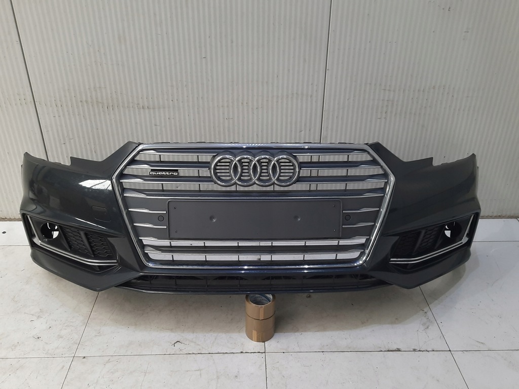 Audi A4 B9 8W S-LINE ZDERZAK PRZÓD 4 PDC LX7L - 10454804274 - oficjalne archiwum Allegro