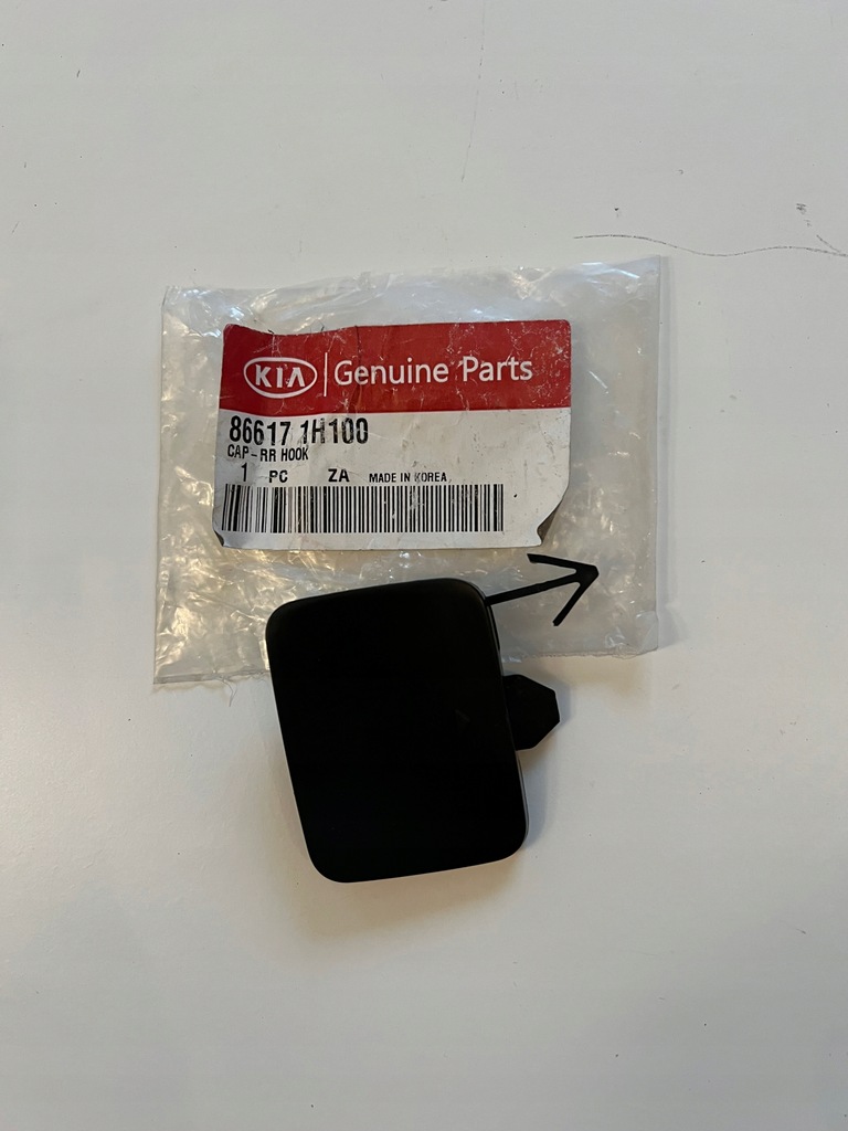 KIA CEED I ZAŚLEPKA HAKA W ZDERZAK TYŁ 86617-1H100 - 12950906232 ...