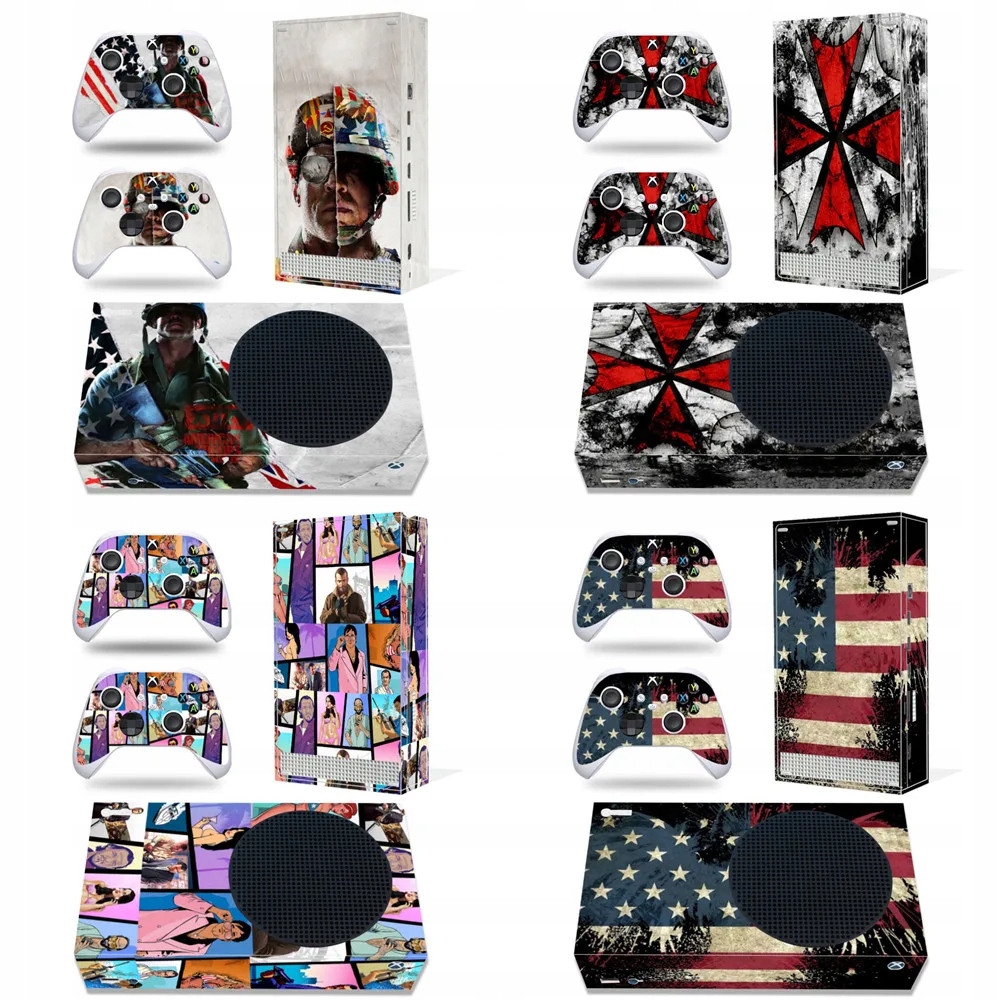 XSS Series S Colorful Skin Sticker Decals Cover for Xbox Series S ...