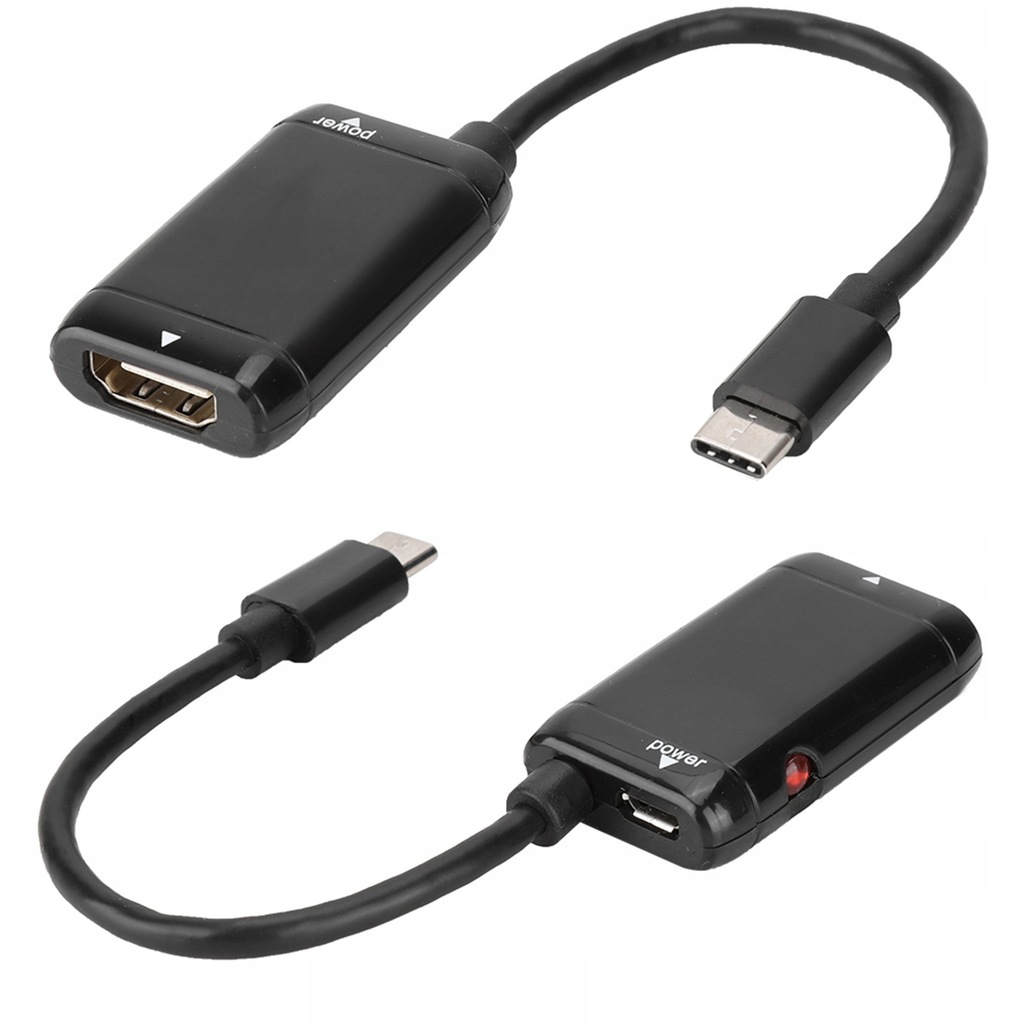 Adapter USBC typu C na kabel HDMI USB 3.1 do - 12859119974 - oficjalne ...