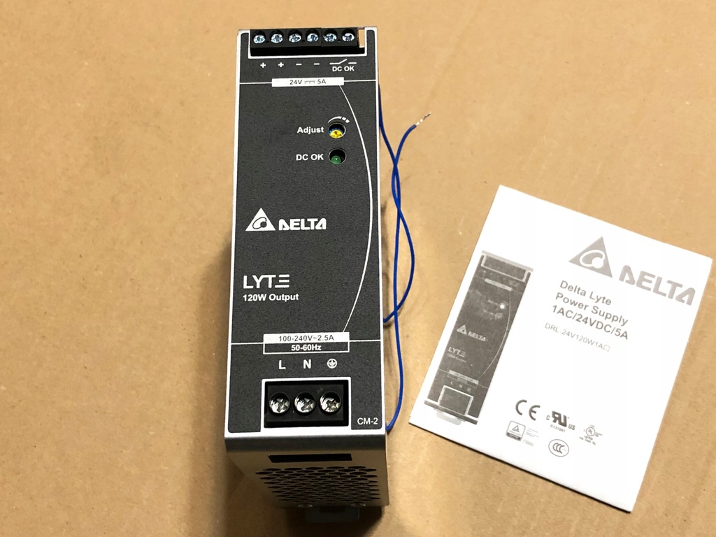 Zasilacz impulsowy DELTA DRL-24V 120W -1AS 5A - 12900436650 - oficjalne ...
