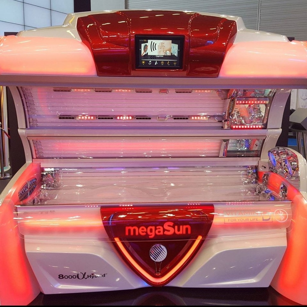 NOWE SOLARIUM KBL MegaSun 8000 Alpha Deluxe Hybrid - 8013296902 - oficjalne archiwum Allegro