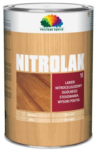 NITROLAK LAKIER NITRO DREWNA MEBLI MATOWY 1l - 14141706327 - oficjalne ...