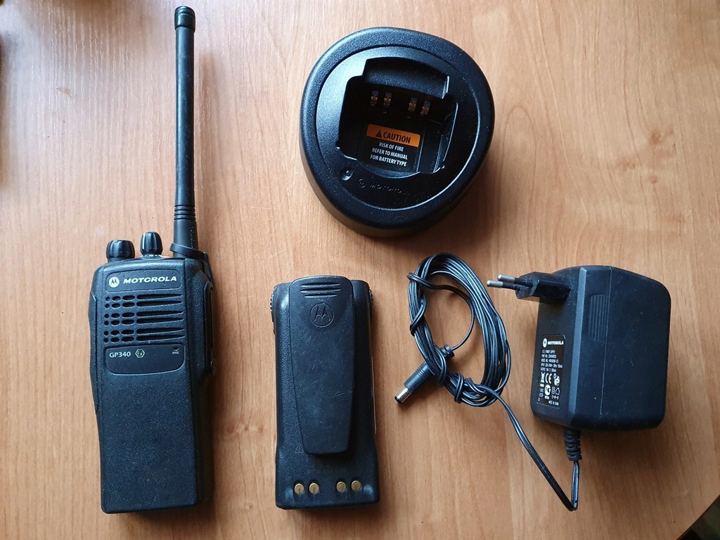 Radiotelefon Motorola GP340 Ex ATEX VHF licytacja - 9563596651 - oficjalne archiwum Allegro
