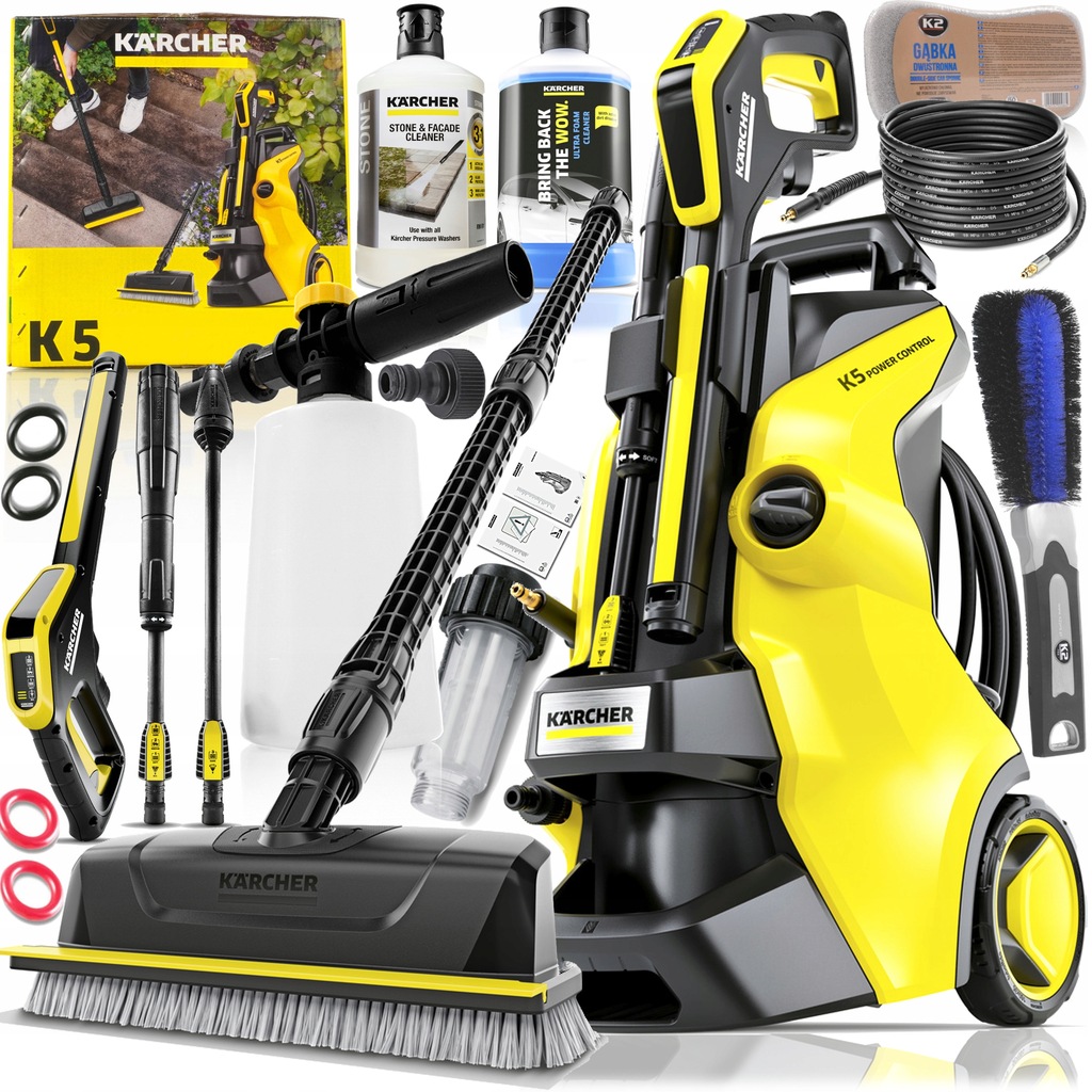 MYJKA CIŚNIENIOWA KARCHER K5 AUTO KOSTKA BRUKOWA - 12981387564 - oficjalne archiwum Allegro