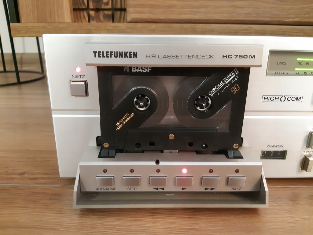 Magnetofon Telefunken HC 750 M Stan Idealny - 11662134449 - oficjalne ...