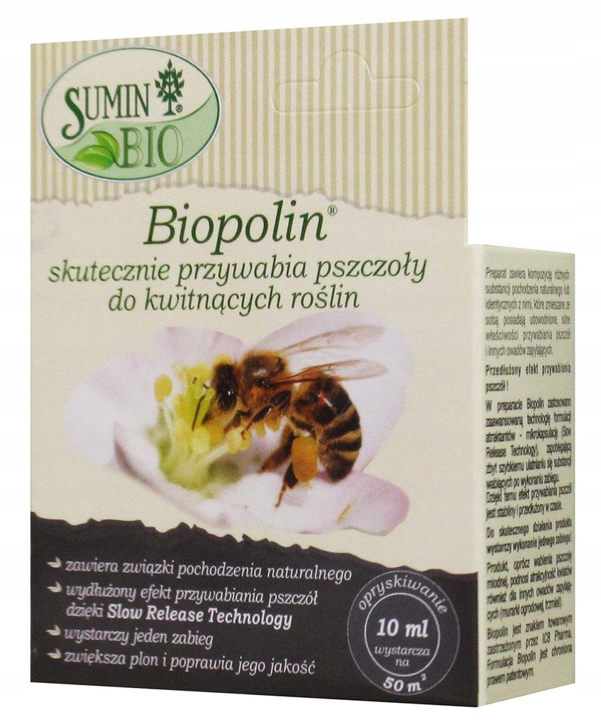 Biopolin wabi pszczoły i trzmiele 10 ml Sumin - 10744812045 - oficjalne ...