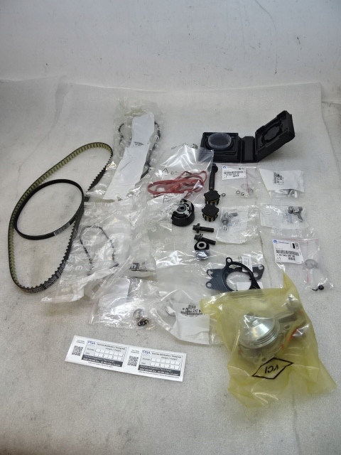 CITROEN PEUGEOT 1.2 THP PURETECH KOMPLETNY ROZRZĄD POMPA WODY PASEK ...