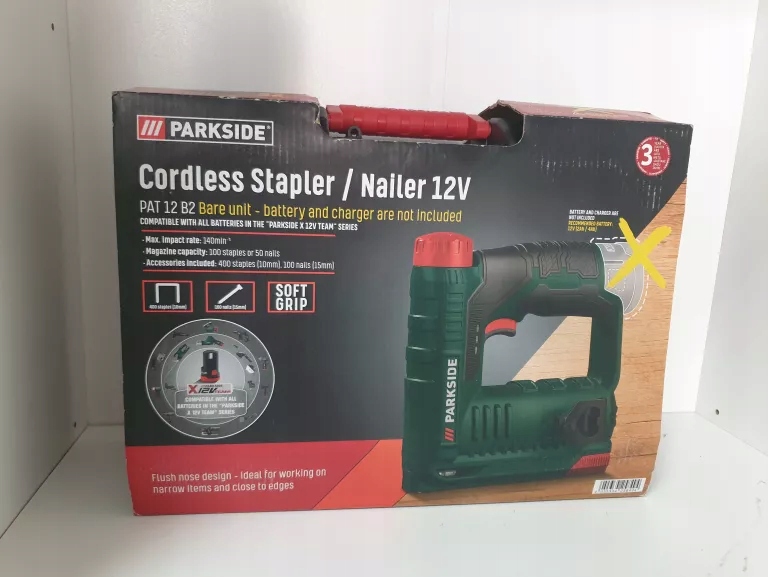 ZSZYWACZ I GWOŹDZIARKA TAKER PARKSIDE PAT 12 B2 - 12582297680 ...