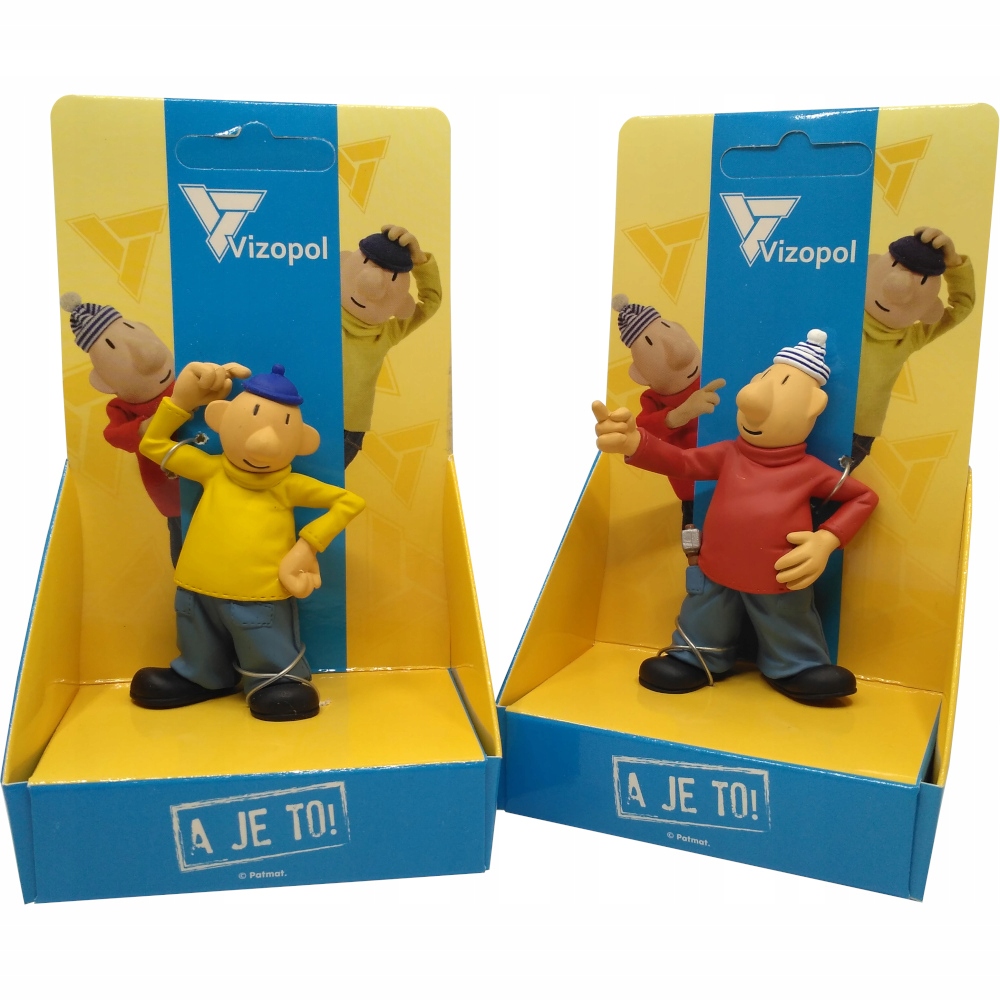 SĄSIEDZI Figurka PAT I MAT Bajka Zestaw TISSOTOYS - 12736493386 ...