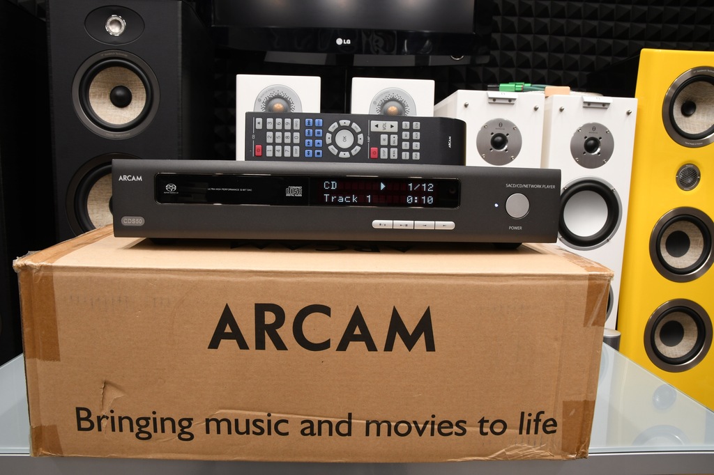 Arcam CDS50 odtwarzacz CD/SACD i streamer bezprzewodowy sieciowy z DAC - 17374933555 - oficjalne ...